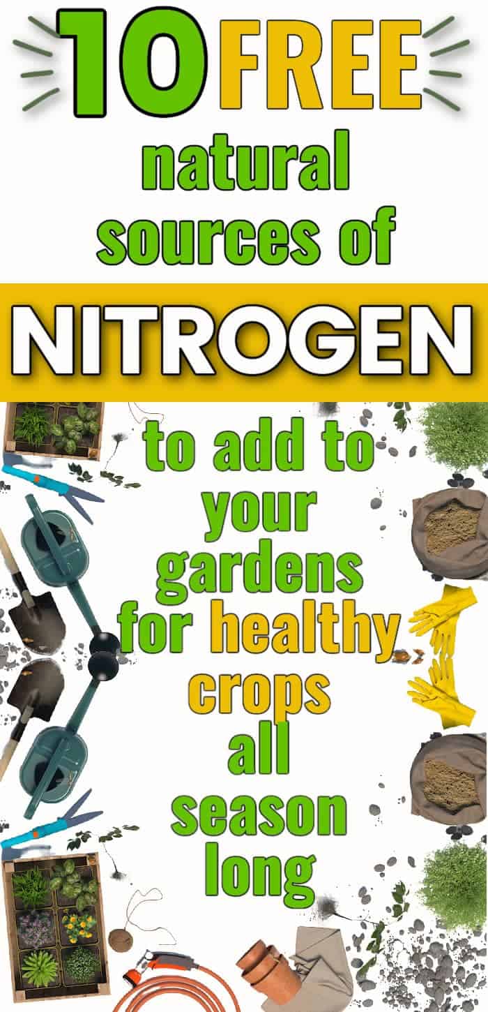 10 FREE sources of nitrogen fertilizer for garden soil | Grow Where You Sow